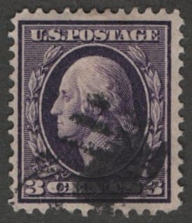 Scott# 333 "WASHINGTON" USED DLWK, PERF 12, LOCAL CANCEL | The Stamp Nut