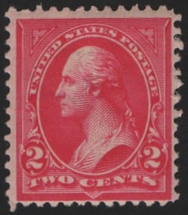 Scott# 267 "WASHINGTON" TYPE III, MPH | The Stamp Nut